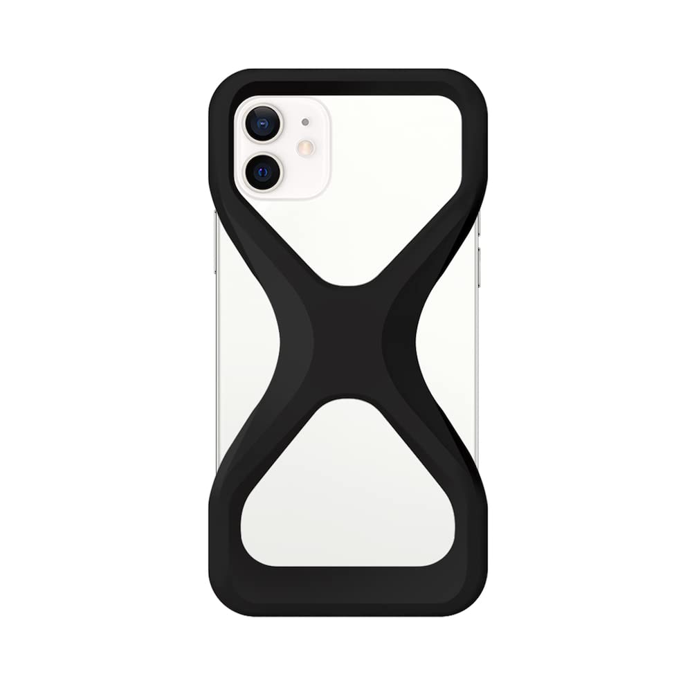 Amazon.co.jp: 【新モデル登場】Palmo パルモ スマホケース 【 iPhone 12 対応 ブラック 黒 Black ...