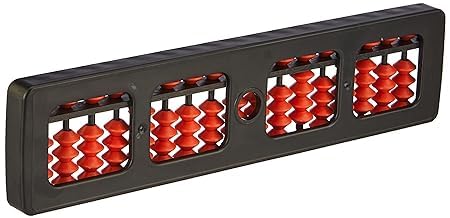 Buy Educational Abacus 17 Rod Brown Color Abacus Tool for Kids to ...