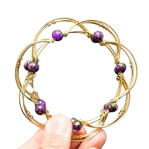 Amazon.com: MRKI Stim Office Desk Decor Mandala Toy | Fidgeting Rings ...