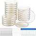 Amazon.com: 60 Pcs Prepoured Agar Plates Kit Include Petri Dishes with ...