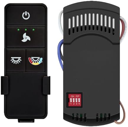 Universal Ceiling Fan Remote Control Kit, TX028C-S Ceiling Fan Remote ...