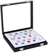 Amazon.com: PH PandaHall 6pcs Diamond Storage Box Gem Display Case ...
