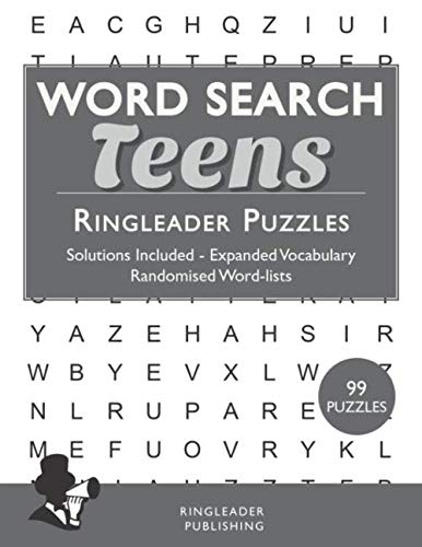Word Search Teens: 99 Wordsearch Puzzles To Keep Teenagers Entertained ...
