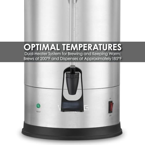 Snapklik.com : Commercial WCU30 Coffee Urn, 30 Cup Capacity, Stainless ...