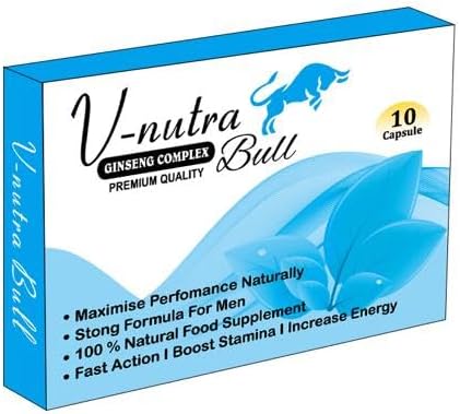 New! Super Extra-Strong V-NUTRABULL Blue - Ginseng and Herbal Food ...