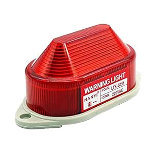 Fashion My Day® Warning Strobe Beacon Alarm Light Signal Tower Lamp Water Proof AC220V LED ...