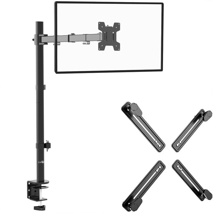 Amazon.com: WALI Bundle - Monitor Arm Mount and Mount Bracket Adapter ...