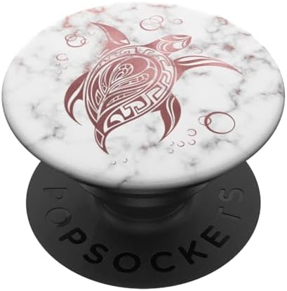 Amazon.com: Rose Pink Sea Turtle Polynesian Inspired Tattoo Style Art ...