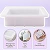 Amazon.com: Soap Molds 6 inch Silicone Slab Mold Square DIY Handmade ...