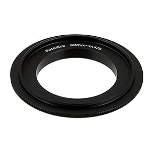 Fotodiox 52mm Filter Thread Macro Reverse Mount Adapter Ring for Micro Four Thirds Cameras ...