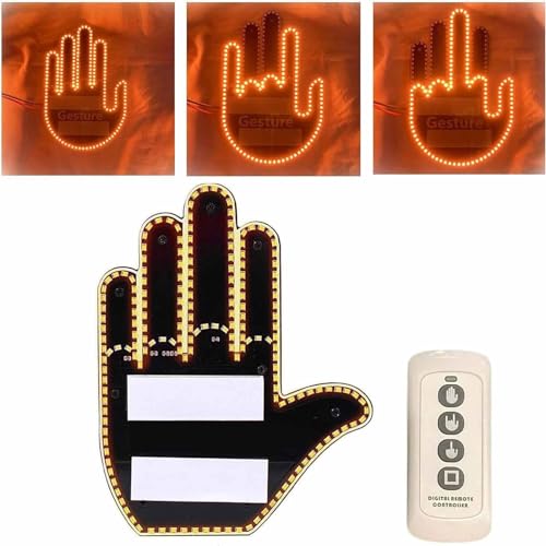 Gesture Led Hand Sign, Hand Light for Car, Gesture Led Hand Sign for ...