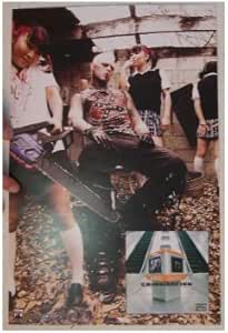 Amazon.com: Combichrist Poster Combi christ Chick With Chainsaw Icon Of ...