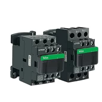 Contacteur CA LC1D09 LC1D32 LC1D12 LC1D25, contacteur triphasé tripolaire 50/60 Hz 1 NO 1 NC, 1 ...