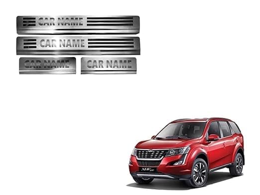 DriveStylish Car Stainless Steel Foot Step/Scuff Plate/Sill Plate XUV ...