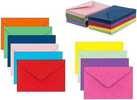 Colorful Envelopes 5" x 7" Assorted Colors 105 Pack Envelopes for ...
