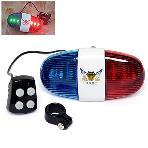 Outdazzle Police Sound Bike LED Light Kids Electronic Horn Siren ...