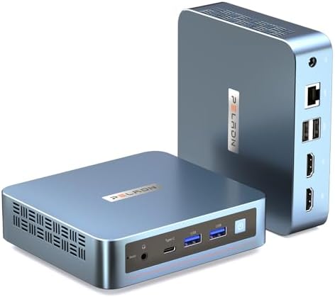 Amazon.com: PELADN Mini PC, Twin Lake N150(Upgraded N100),8GB DDR4 ...