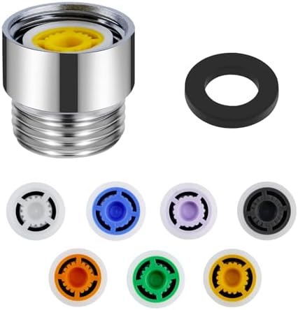 7 Pcs Shower Flow Restrictor, Shower Flow Reducer Limiter Water Flow ...