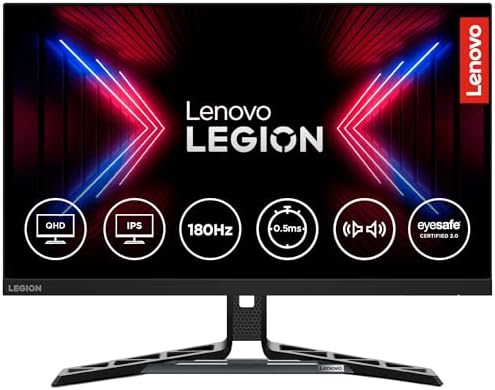 Lenovo Legion R27q-30 | 27 Inch (68.58cm) 165Hz 2K QHD Gaming Monitor ...