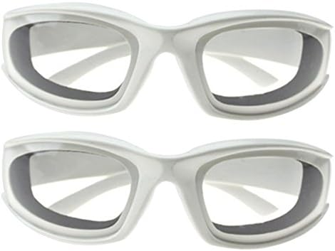 Amazon.com: Onion Goggles Tear Free Purple Chopping Kitchen BBQ Glasses ...