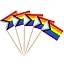 AhfuLife 200pcs Eurovision Toothpick Flags, 2025 Eurovision Food Flags ...