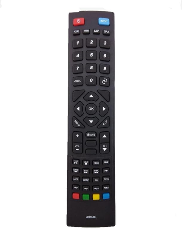 Paril® Tv Remote Compatible for Lloyd Smart led/LCD Tv Remote ...