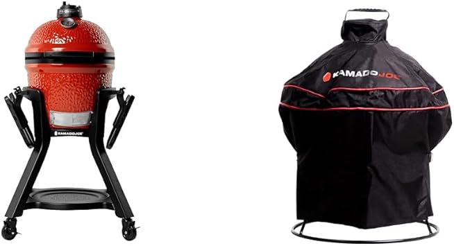 Amazon.com : Kamado Joe Joe Jr 13.5" Grill & Cart Stand Bundle : Patio ...