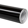 Folindo Autofolie Schwarz Glanz (6€/m²) - 18 x 1,52 m - Selbstklebende ...