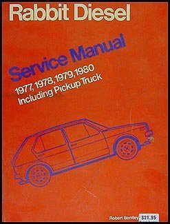 Amazon.com: Volkswagen Rabbit diesel service manual, 1977, 1978, 1979 ...