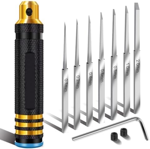 Amazon.com: RUITOOL Model Scriber, Panel Line Scriber with 0.125mm ...