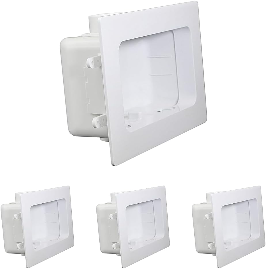 Highcraft TC300 Replacement Washing Machine Outlet Box with Faceplate ...