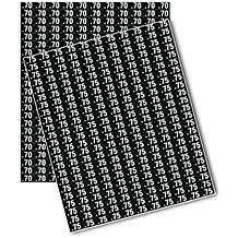 Amazon.com: AMS Price Labels Sheet 70-75 Cents : Industrial & Scientific