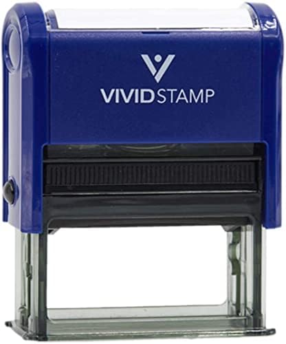 Amazon.com : Certified Copy Self Inking Rubber Stamp (Blue Ink) - Large ...