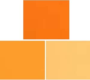 Amazon.com : Orange Color Correction Gel Filter Sheet 16x20 inches Kit ...