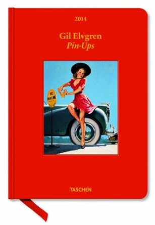Taschen Pin-Ups Gil Elvgren Hardcover Cloth Bound Diary for 2014 ...