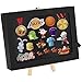 Amazon.com: Dustproof Pin Display Case PU Leather 8''x6'' Pin Display ...