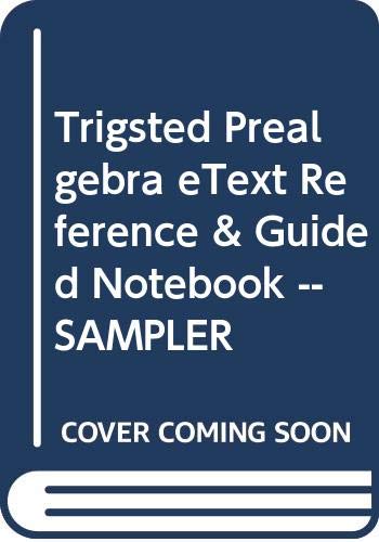 Trigsted Prealgebra eText Reference & Guided Notebook - SAMPLER ...
