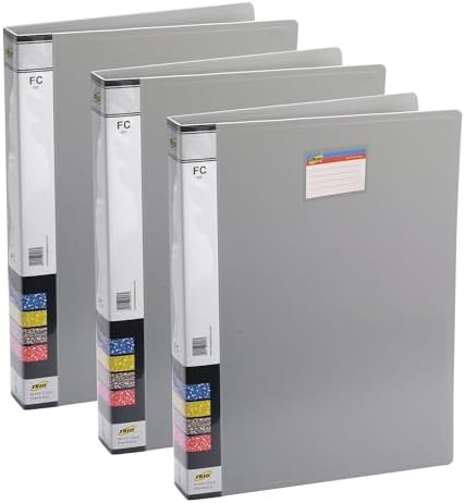 Trio File Folders for Documents FC Size Ring Binder File Project ...