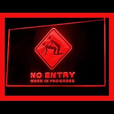 180038 No Entry work in Progress Funny fantastic New Philippines | Ubuy