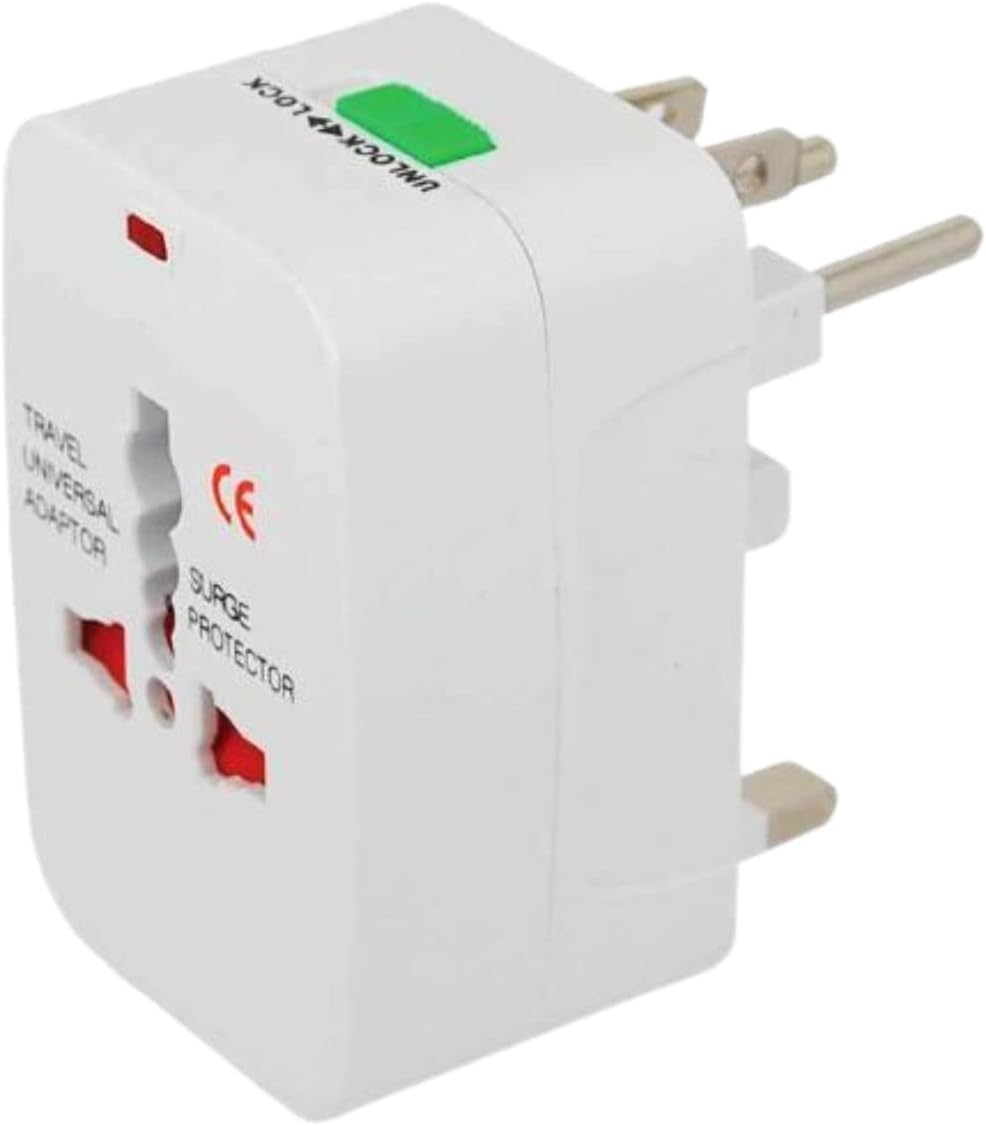 Adaptador Tomada Universal Padrão Internacional 150 Países Viagem ...