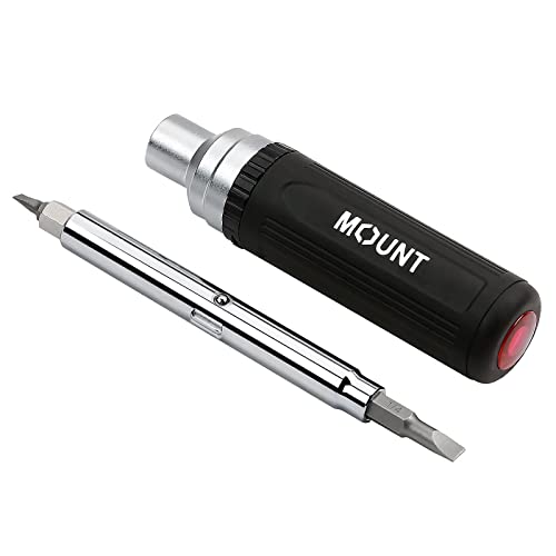 Buy K-Mount 9-In-1 Multi-Bit Ratcheting Screwdriver, Industrial Grade ...