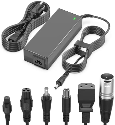 Amazon.com: 29.4V 2A Fast Charger with 7 Plugs Universal for 24V 25.2V ...
