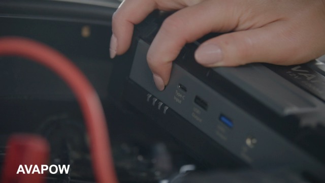 Watch AVAPOW jump starter -solve all the problems in your journey on Amazon Live