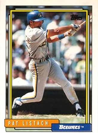 Amazon.com: 1992 Topps Traded Baseball #65T Pat Listach RC Rookie Card ...