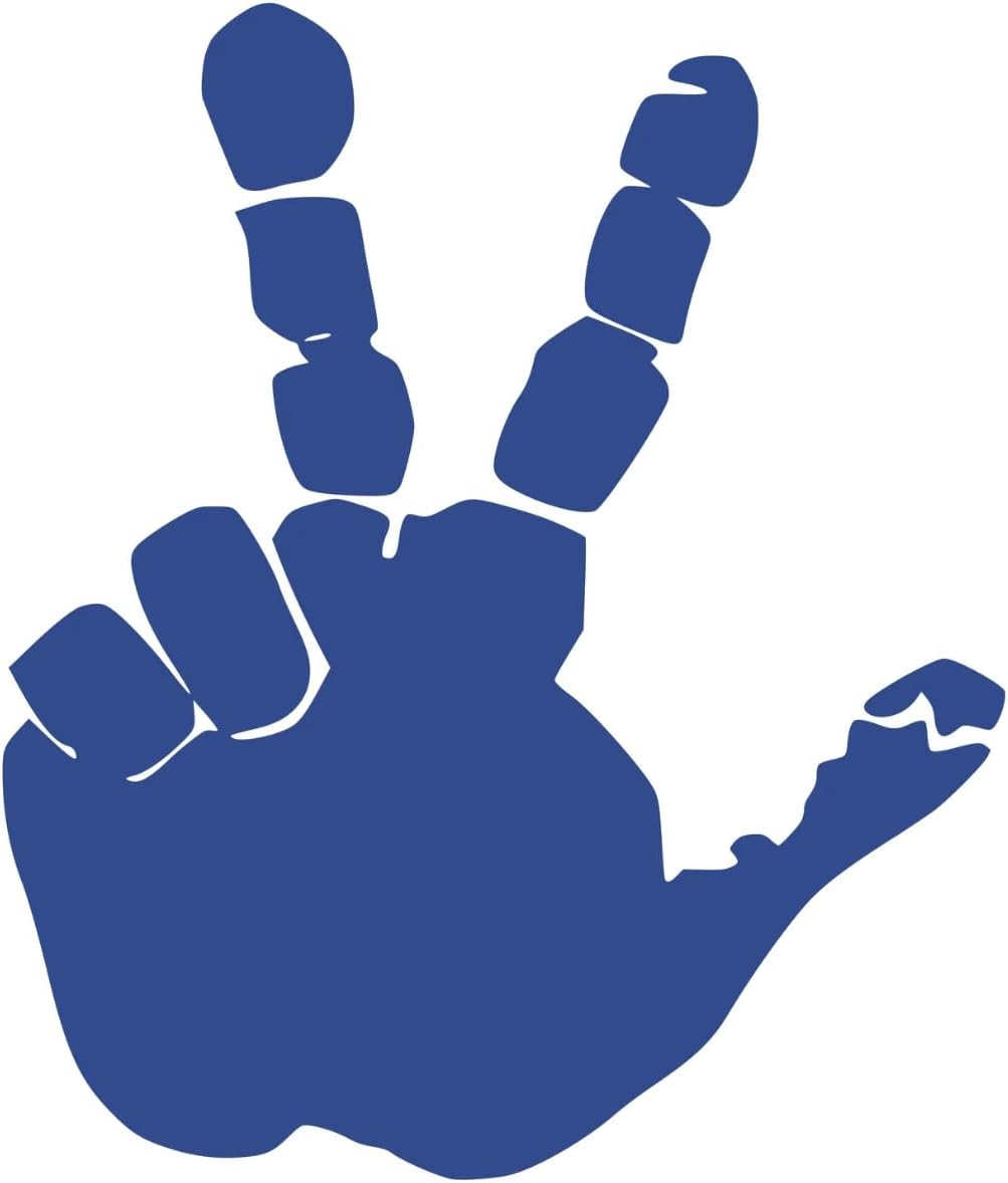 Amazon.com: Set of Hand Wave Peace Wave Decal for Jeep Side Mirrors ...