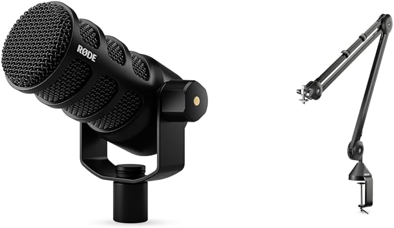 Amazon.com: RØDE PodMic USB Versatile Dynamic Broadcast Microphone With ...