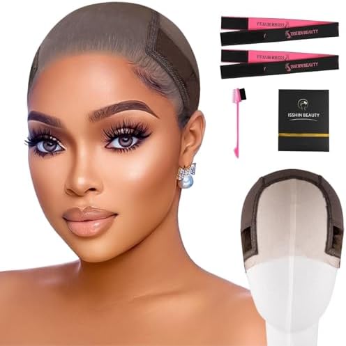 Amazon.com: Lace Wig Grip Cap for Glueless Wig 4x5 Transparent Lace ...