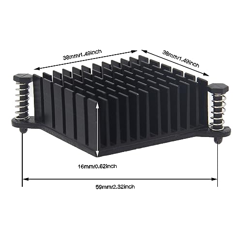 eleUniverse Orange Pi 5 Plus Heatsink Aluminum Heat Sink CPU RAM ...