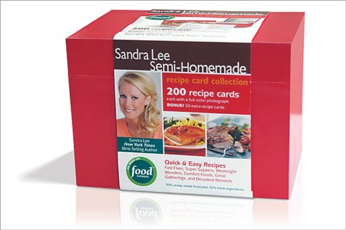Amazon | Sandra Lee Semi-Homemade Recipe Card Collection | Lee, Sandra ...