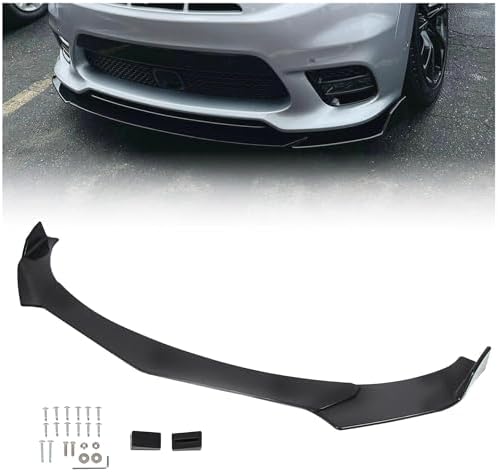 Amazon.com: DREAMOTOR Front Bumper Lip Spoiler, Car Universal Adjustable Spoiler Splitter ...